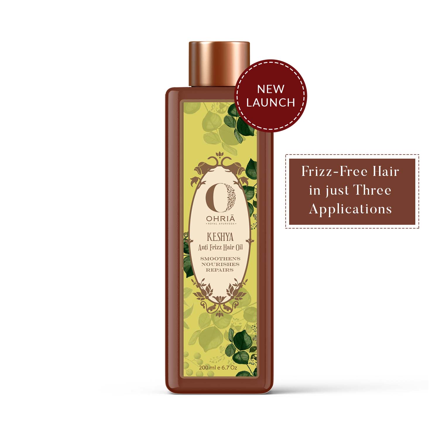 KESHYA ANTI FRIZZ HAIR OIL – Ohria Ayurveda